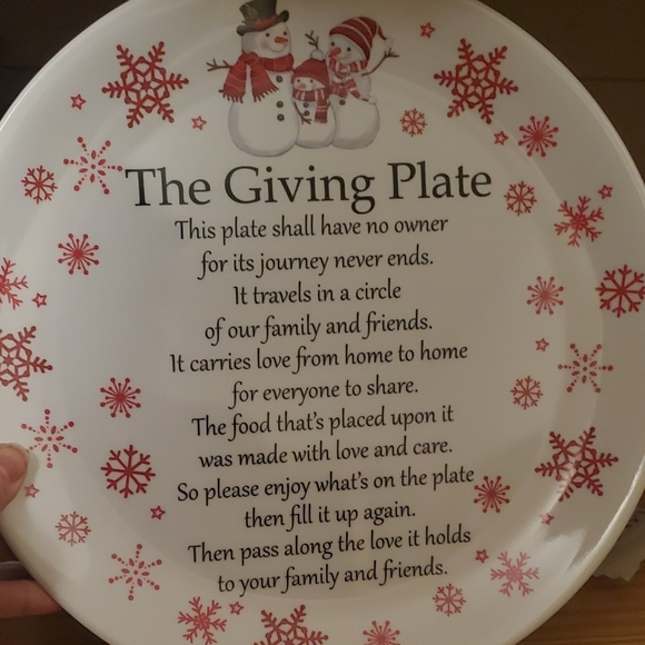Dining | Christmas The Giving Plate 3 | Poshmark